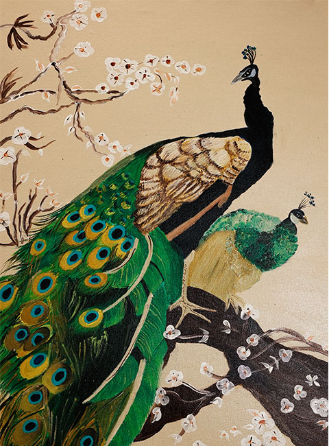 Peacock (Print) - Matte & Glaze